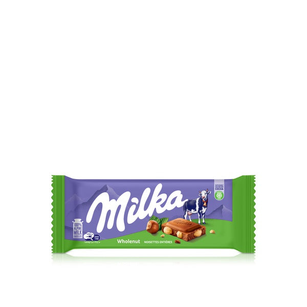 Milka Wholenut Chocolate 85g – The Chocolates Factory